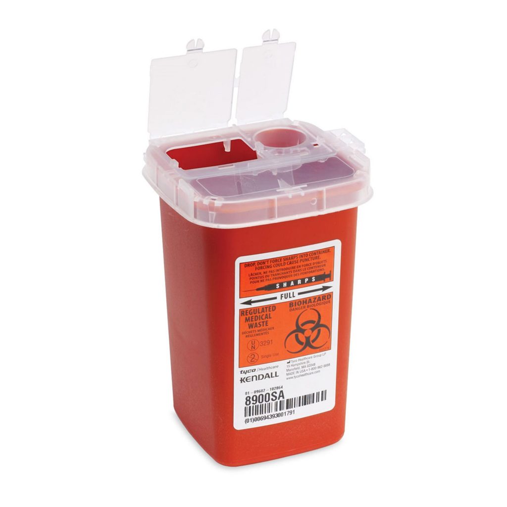 Sharps Container 1 Qt Biocontainer - Cavala Scientific Sharps Container 1 Qt Biocontainer - Cavala Scientific